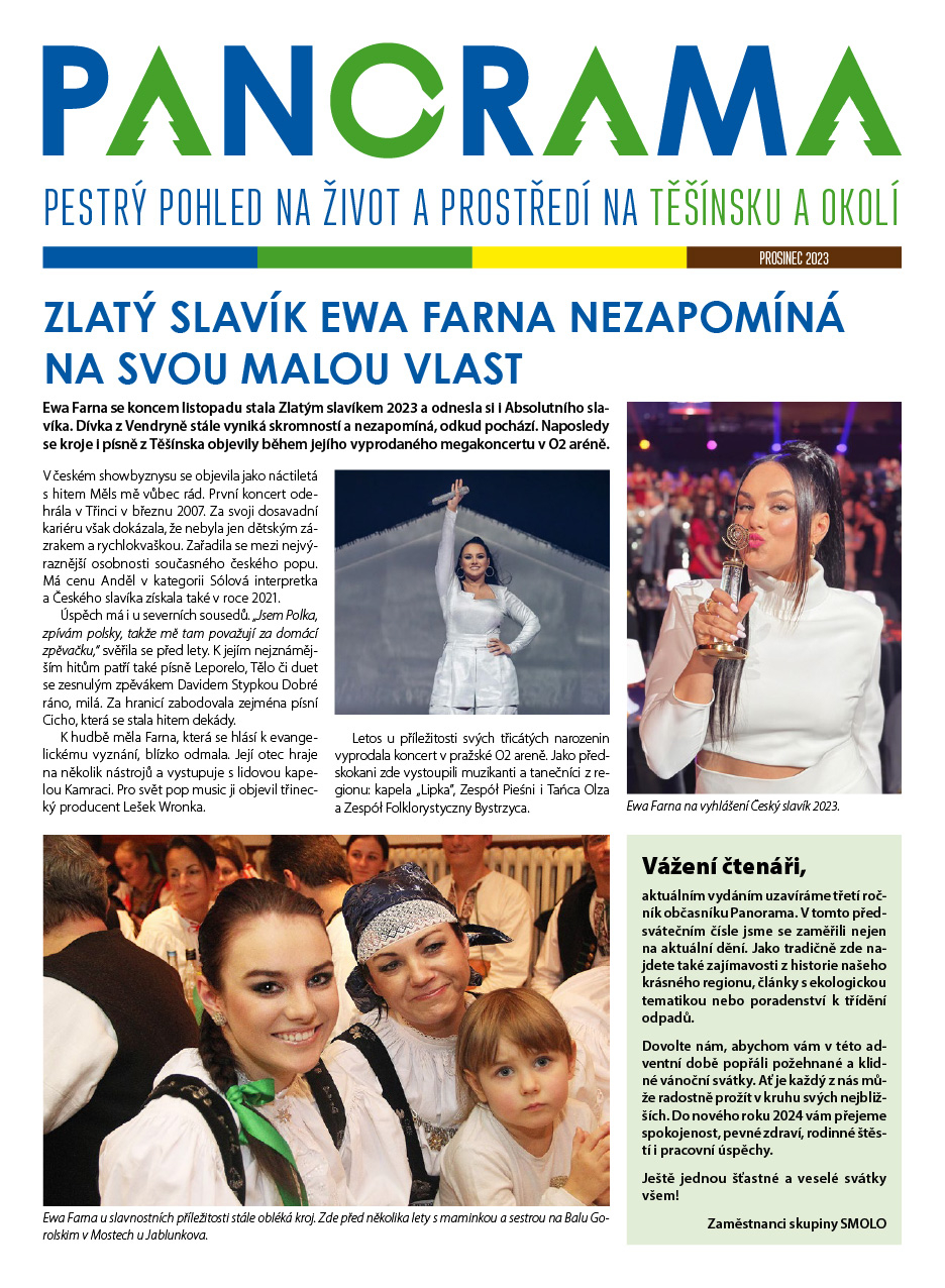 Panorama Těšínsko 2023 — SMOLO a.s.